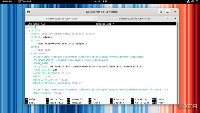 ByteStash is a self-hosted GitHub Gist alternative that lets you share ...