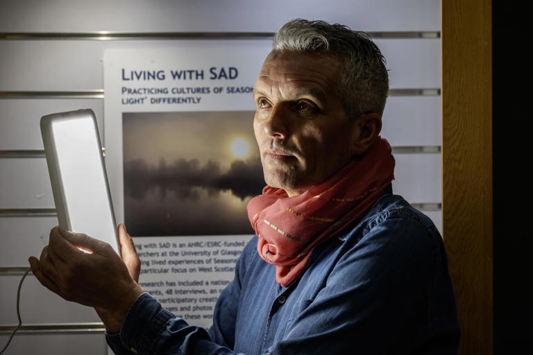 Light box to combat winter blues on loan from Scottish libraries
