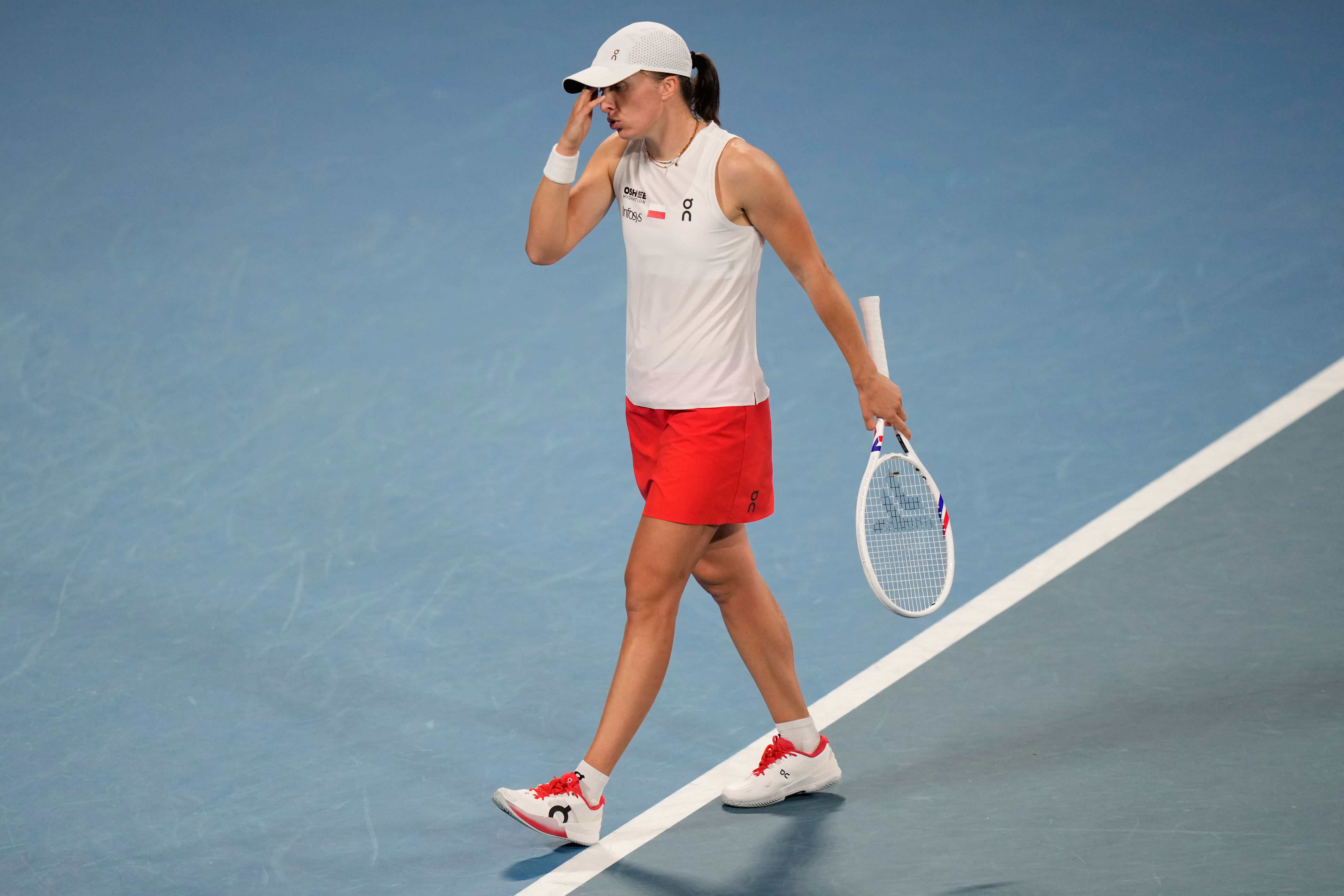 Iga Swiatek insists 'everything is fine' after back-to-back losses