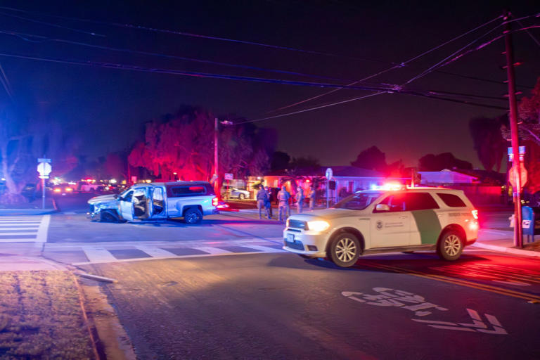 Una persecución por parte de la Patrulla Fronteriza termina en un ...