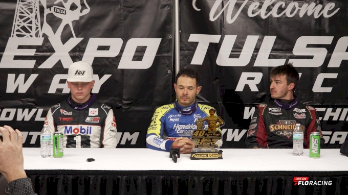 2026 Chili Bowl Monday podium press conference
