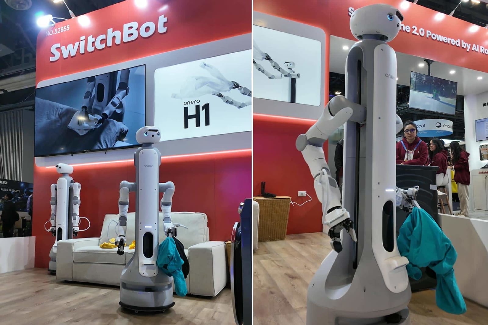 J’ai vu en action le robot domestique SwitchBot Onero H1 au CES 2026 ...