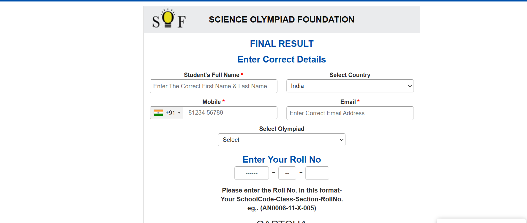 SOF NSO 2025-26 results released at results.sofworld.org/results ...
