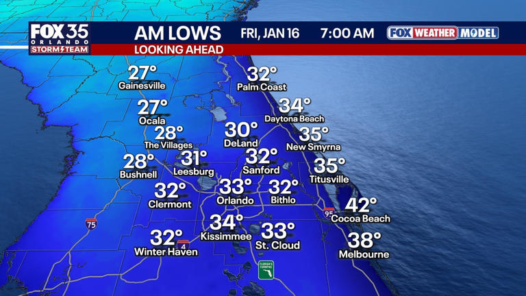 Timeline: When will winter-like temperatures arrive in Florida? How ...