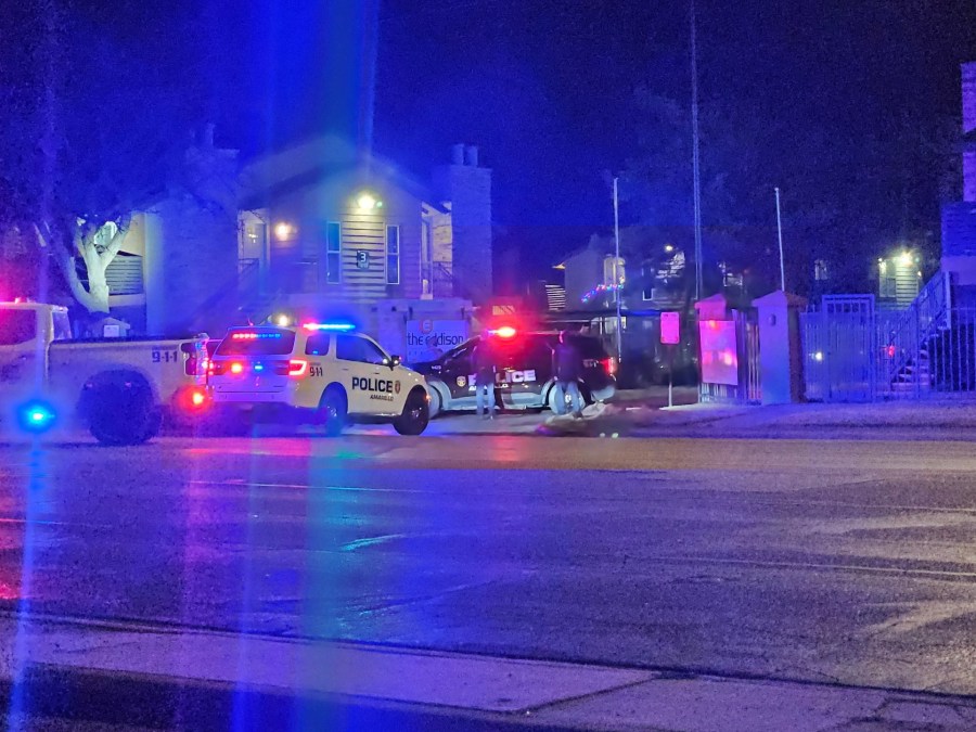 Police presence in SW Amarillo Monday night