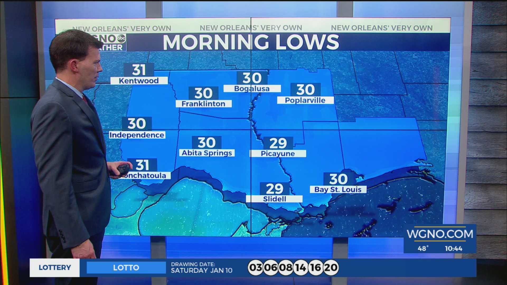 Another cold morning on Tuesday