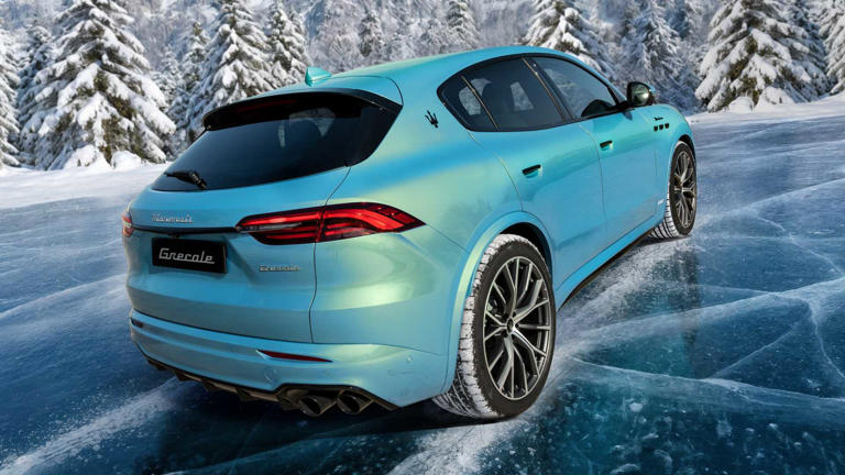 Maserati Grecale gets beautiful icy blue special edition