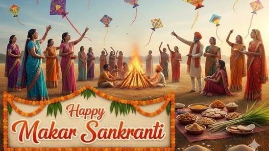 Happy Makar Sankranti 2026: Top 100+ wishes, images, status, GIFs ...