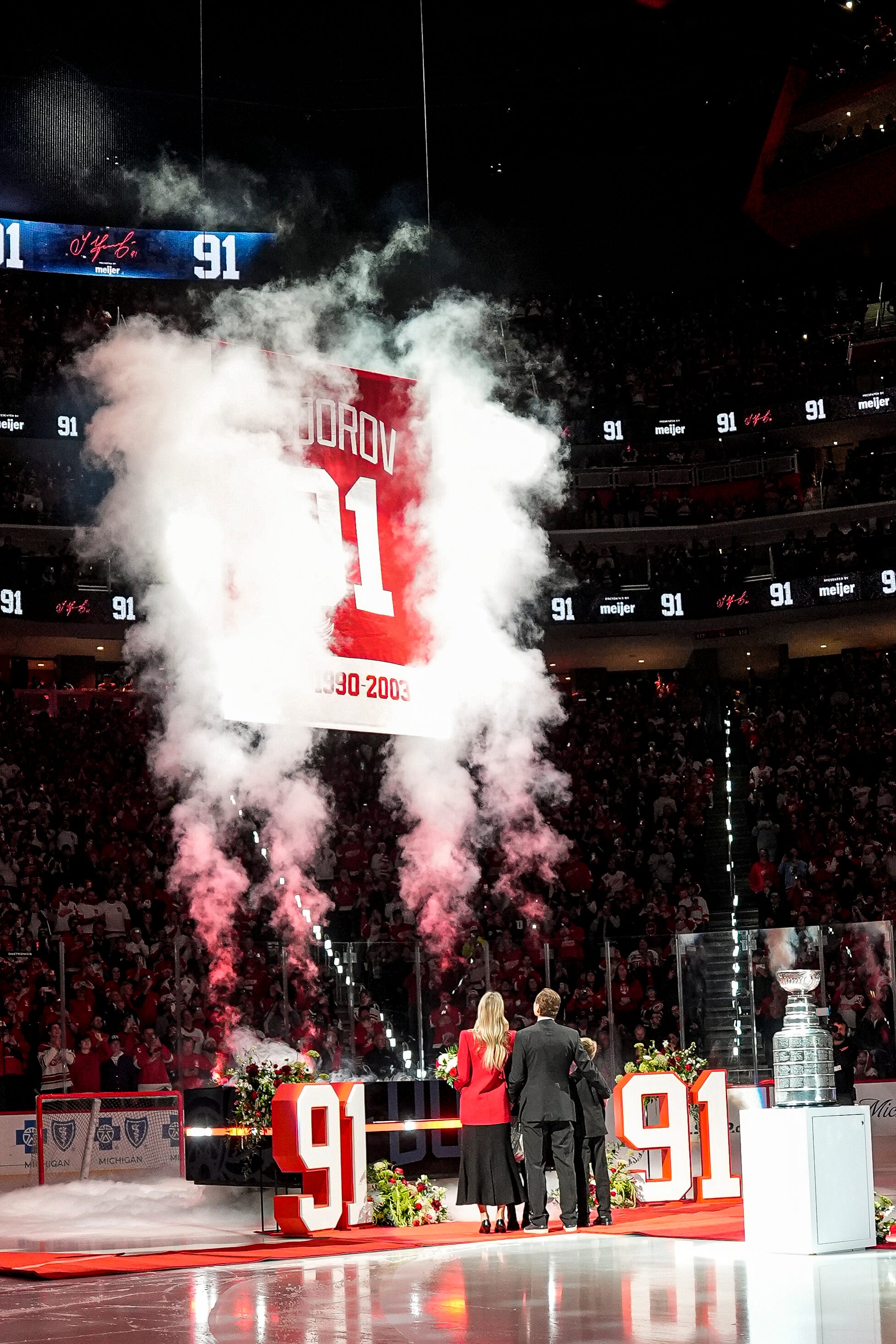 Sergei Fedorov No. 91 rises as ex-Red Wing regrets Detroit departure