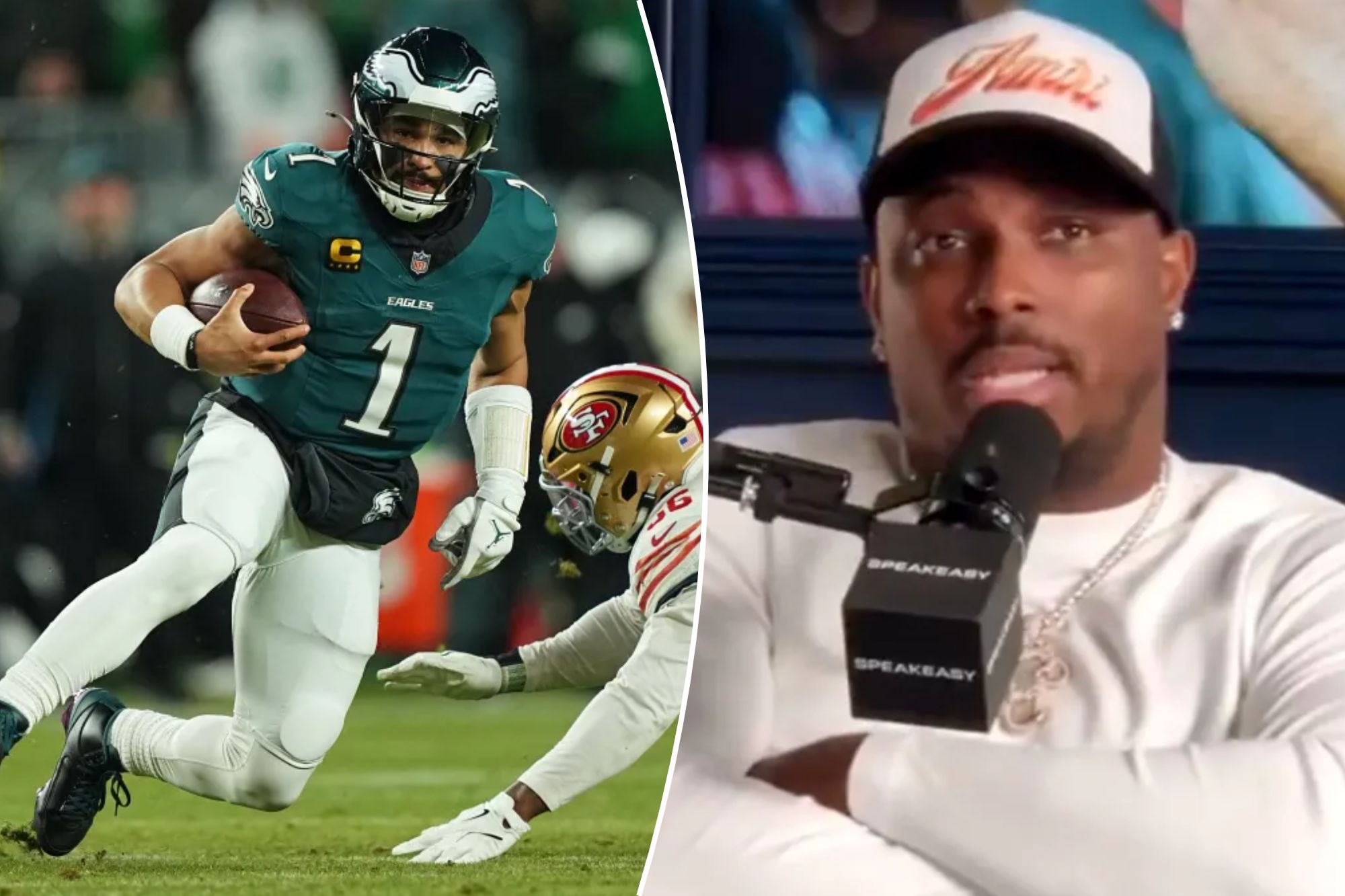 LeSean McCoy says he did some digging on Jalen Hurts and throws out a ...