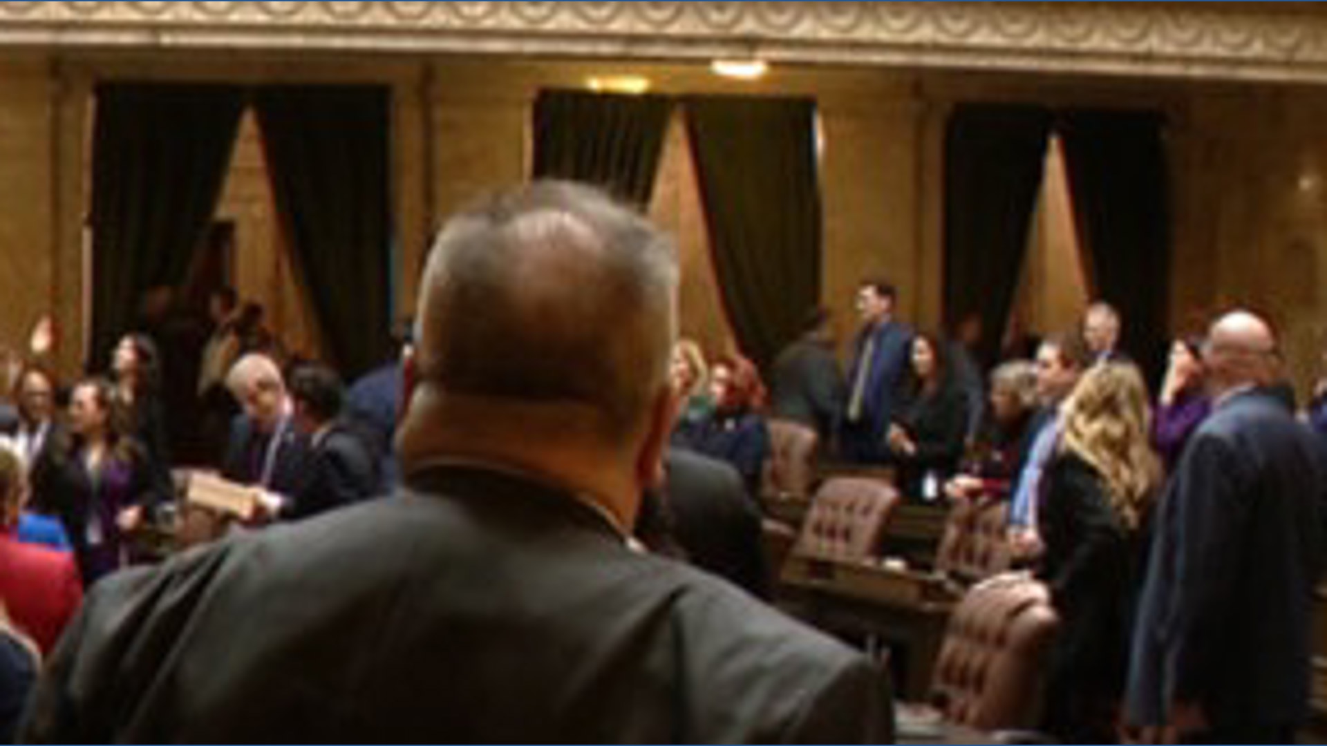 First day of Washington state's legislative session