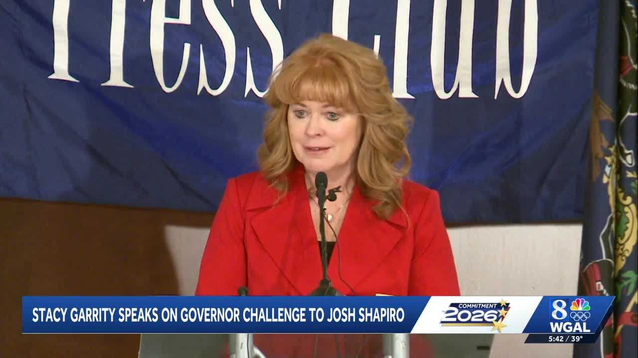 Garrity pitches gubernatorial candidacy in first major speech of 2026