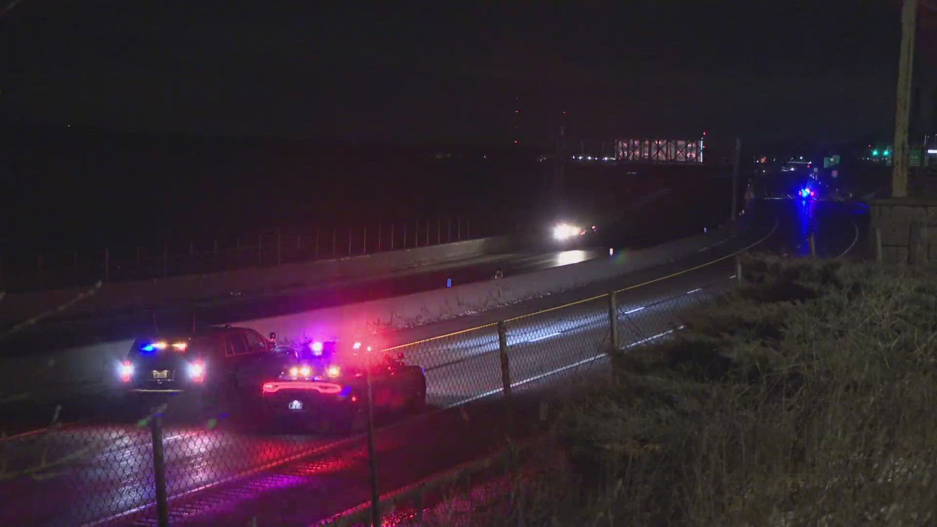 Man shot on I-190 overnight