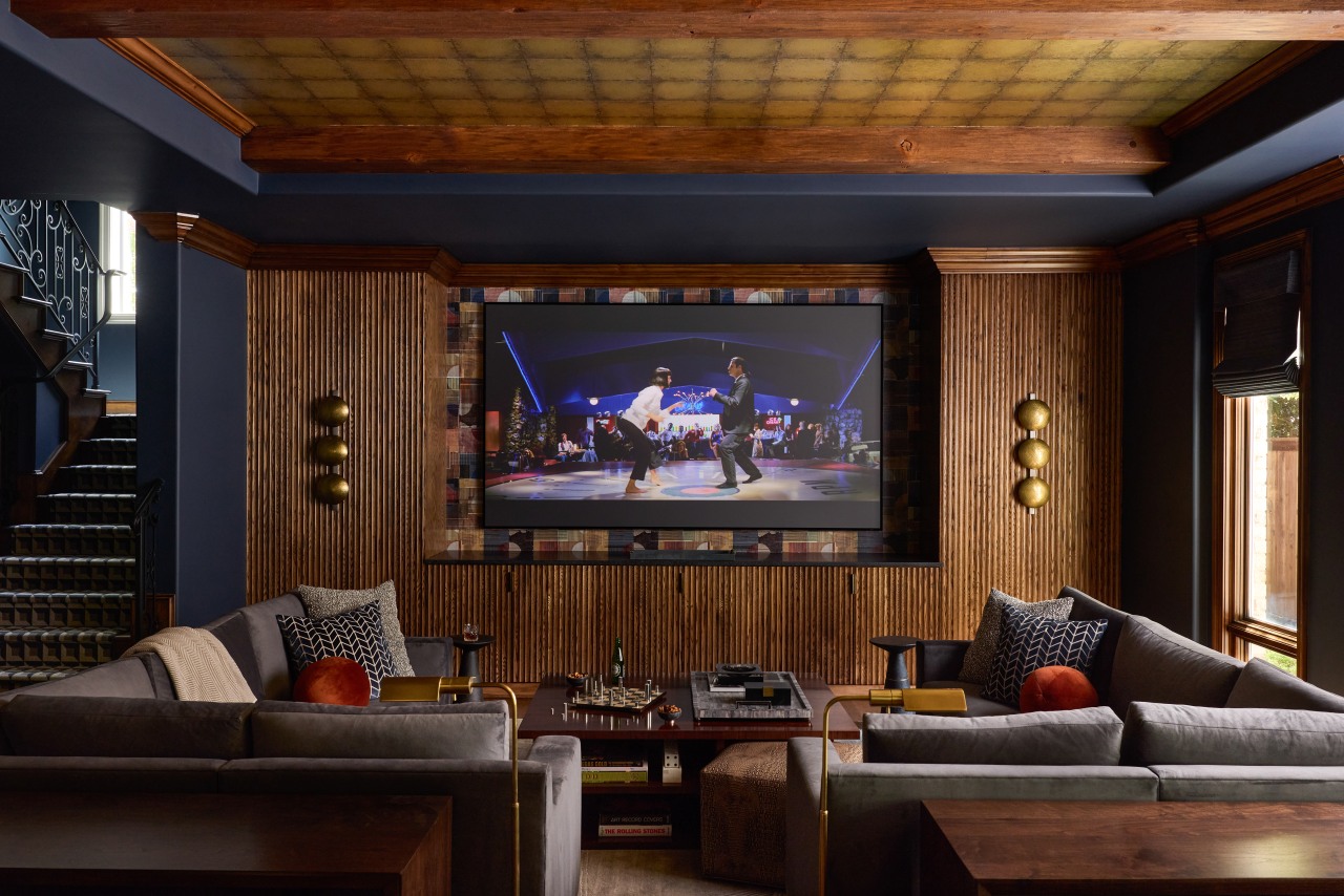 A $465,000 renovation gave their outdated game room a more ...