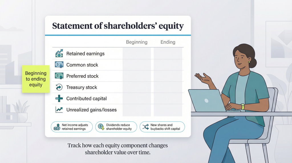 Everything you need to know about the statement of shareholders’ equity