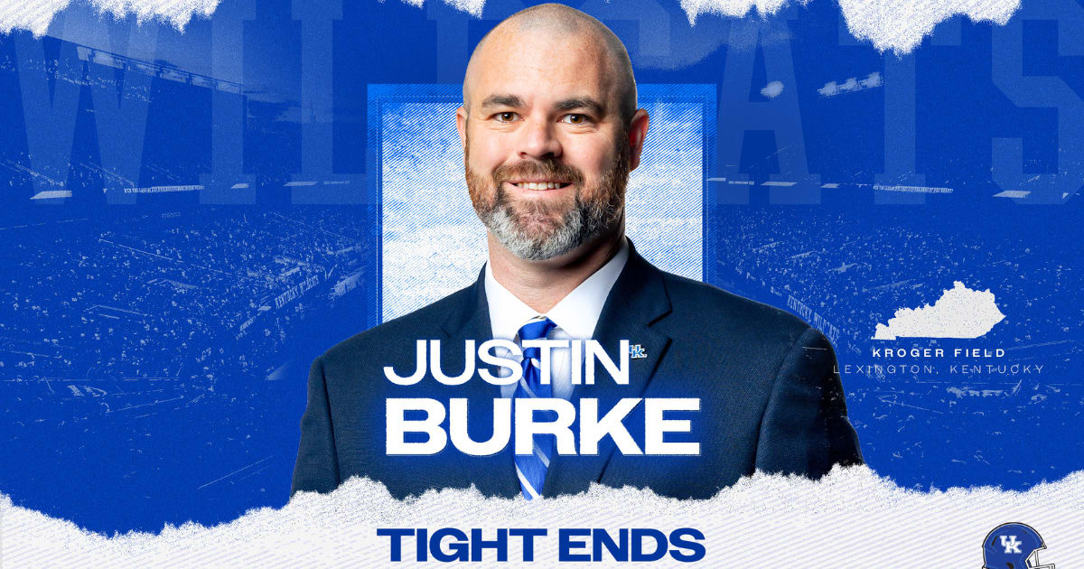 Justin Burke named Kentucky tight ends coach