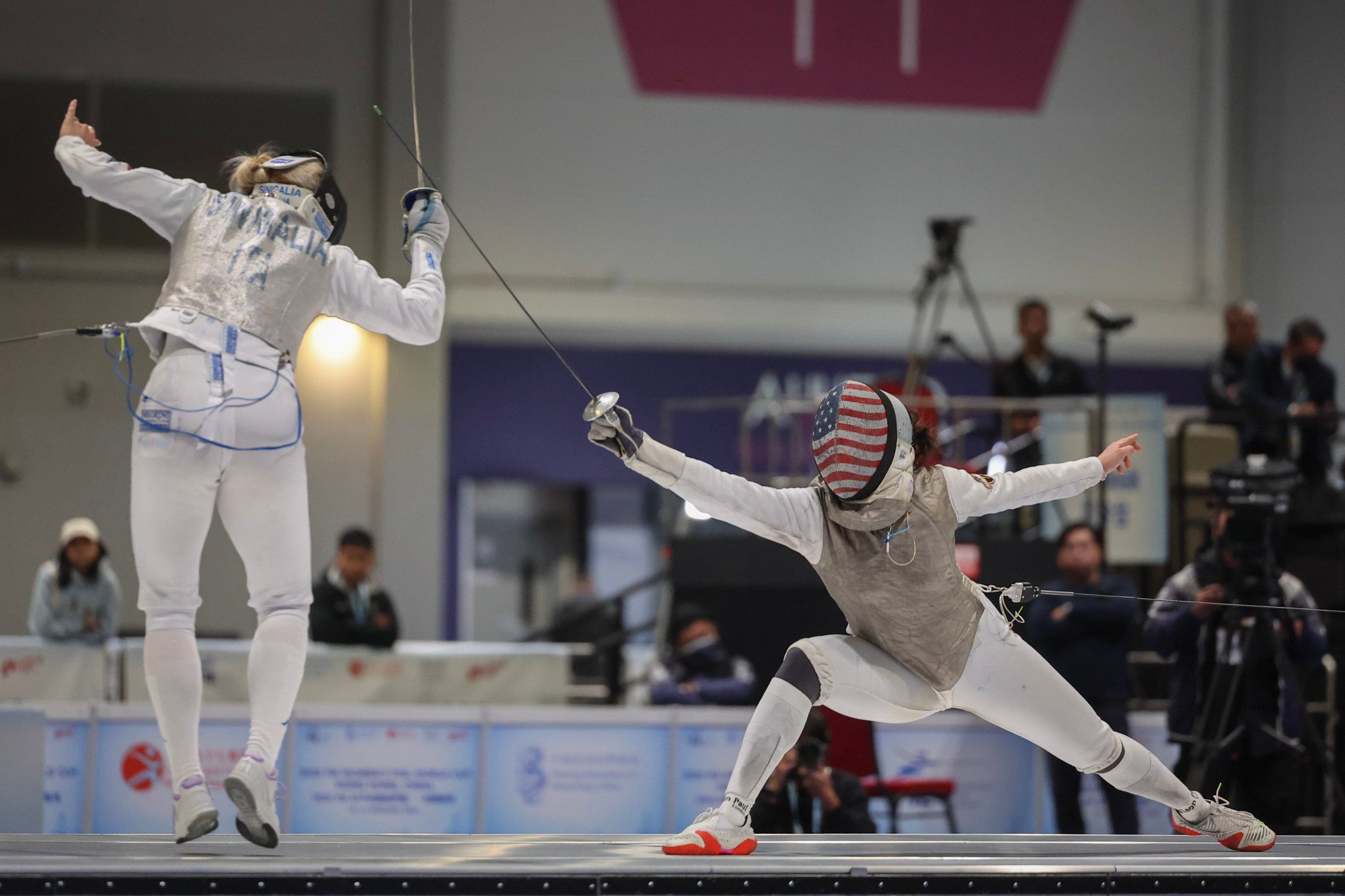 American-Chinese teen fencer Liu ready to overcome tough start in 'year ...