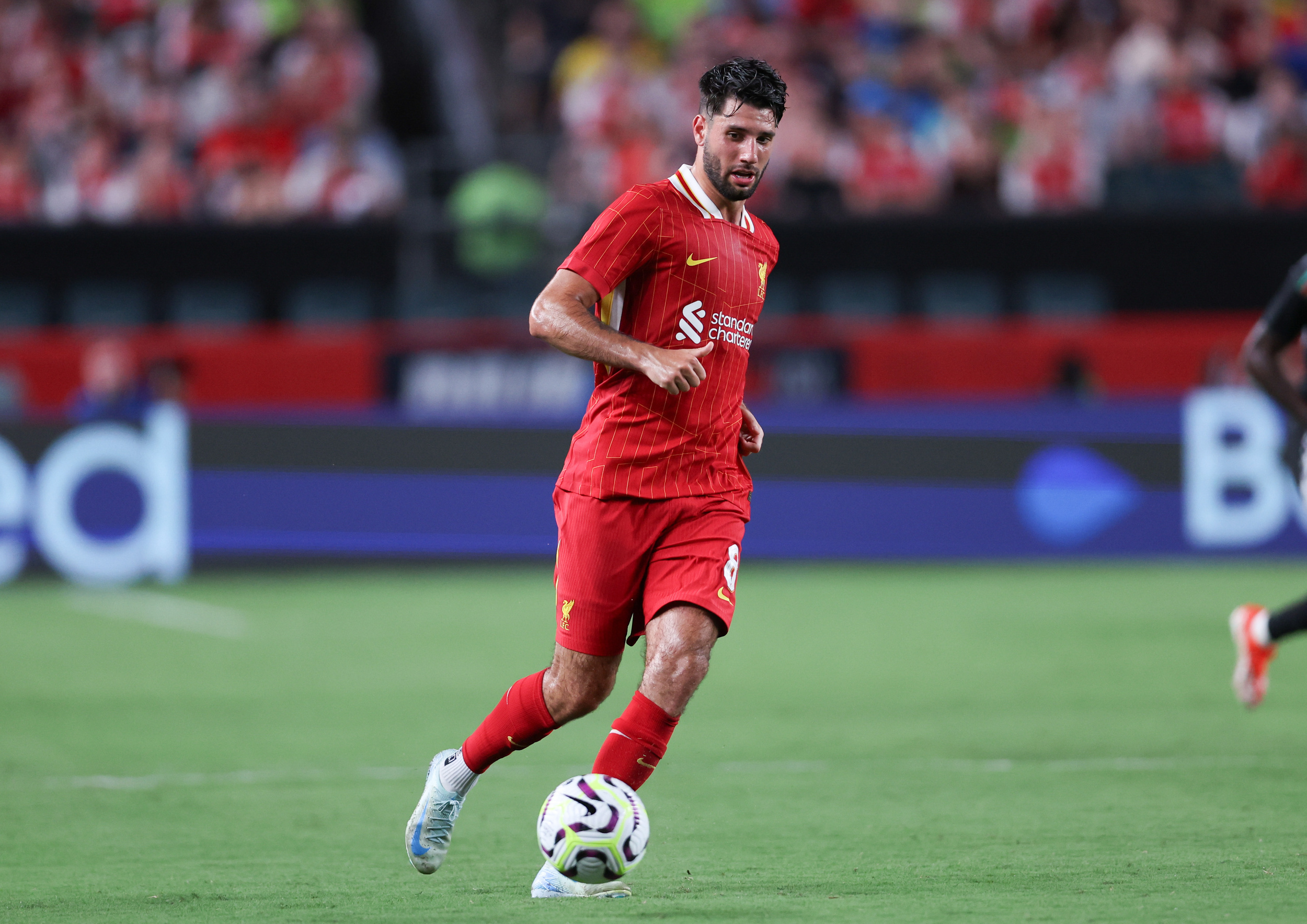 Watch: Liverpool players’ reactions to Szoboszlai screamer illustrated ...