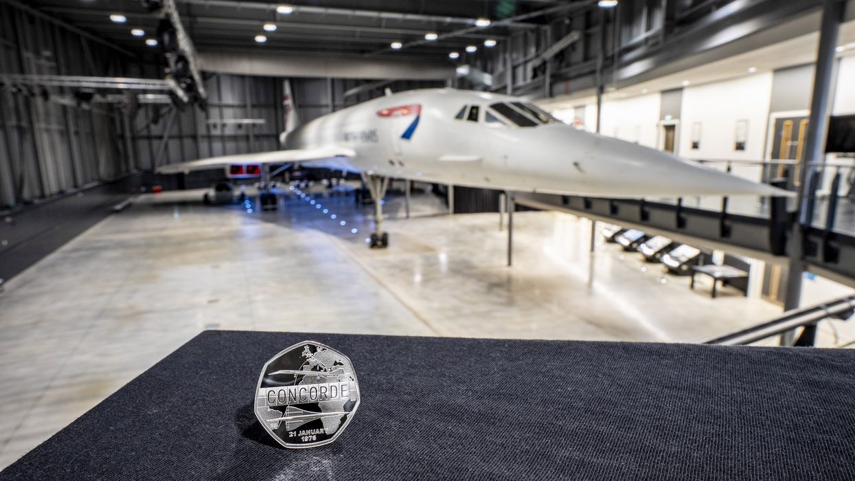 Concorde 50p coin takes off as Royal Mint celebrates supersonic aircraft