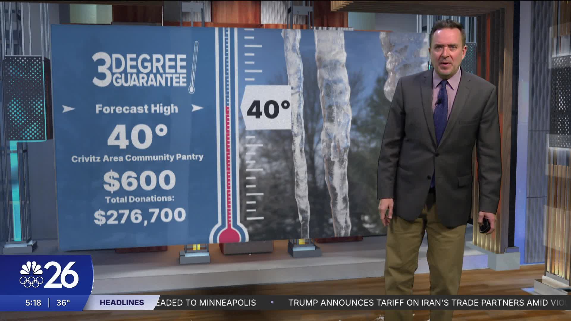 Three degree guarantee