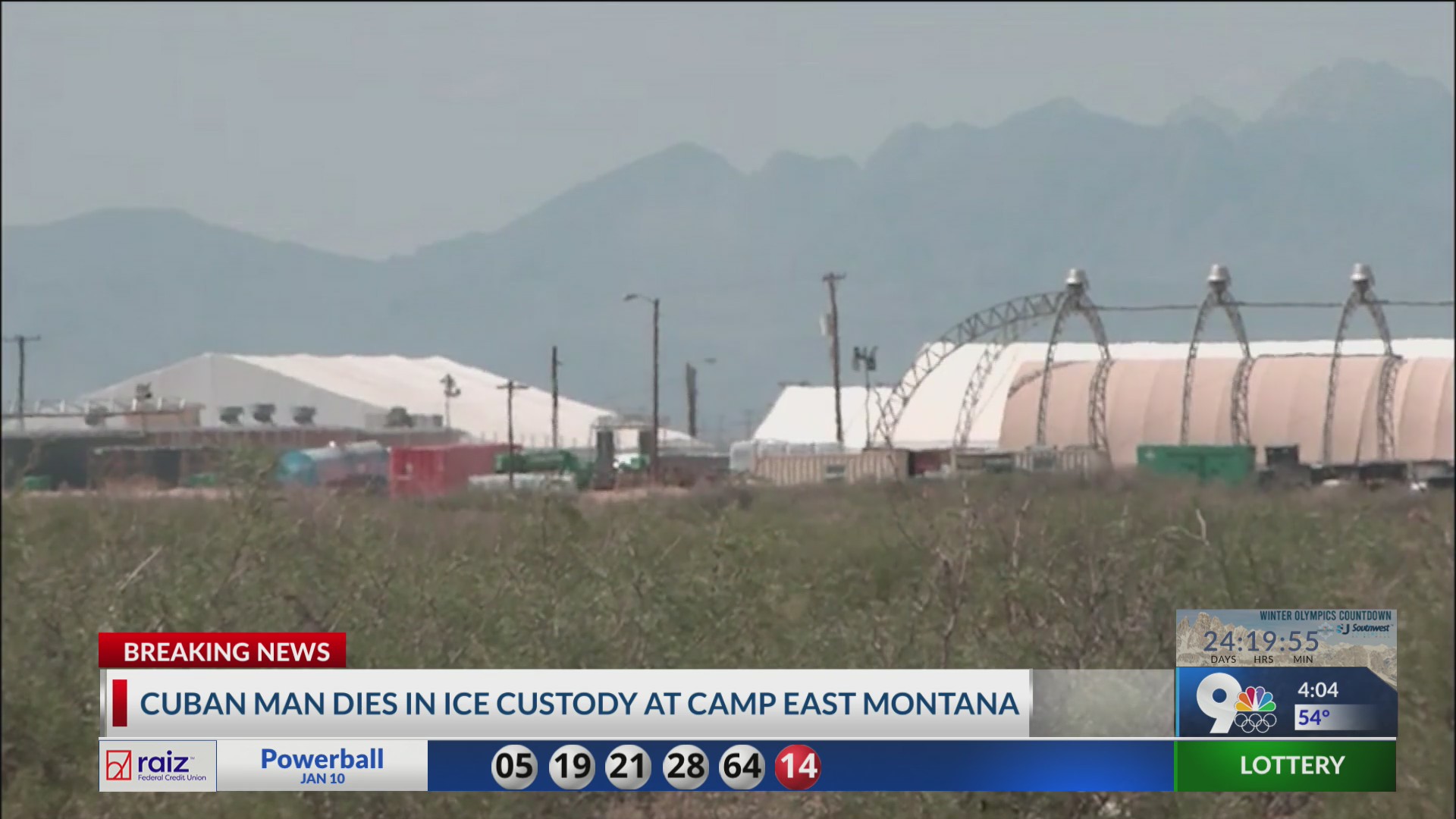Cuban man dies at Fort Bliss migrant facility