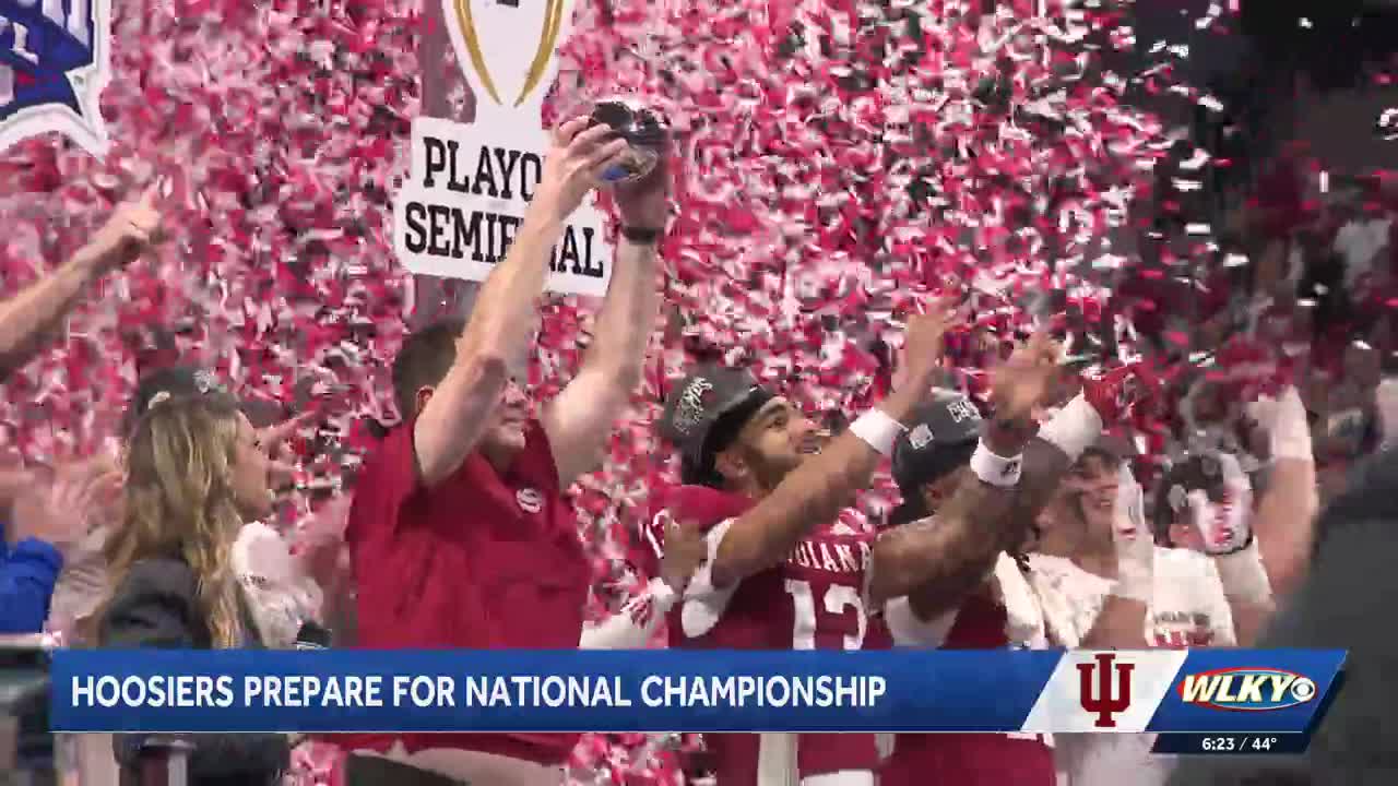 Indiana football prepares for national championship against Miami