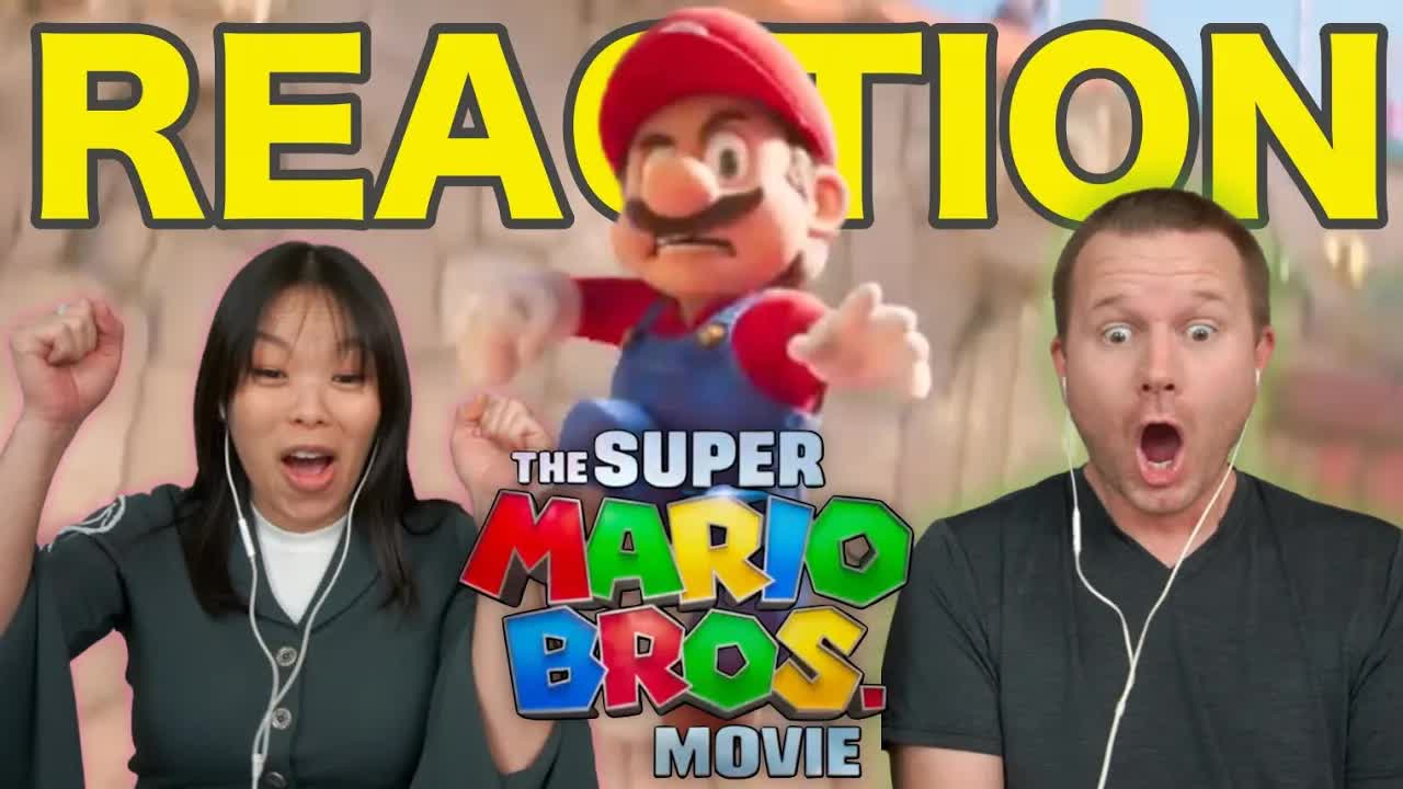 Let's-a-go! Super Mario Bros movie official trailer // reaction & review