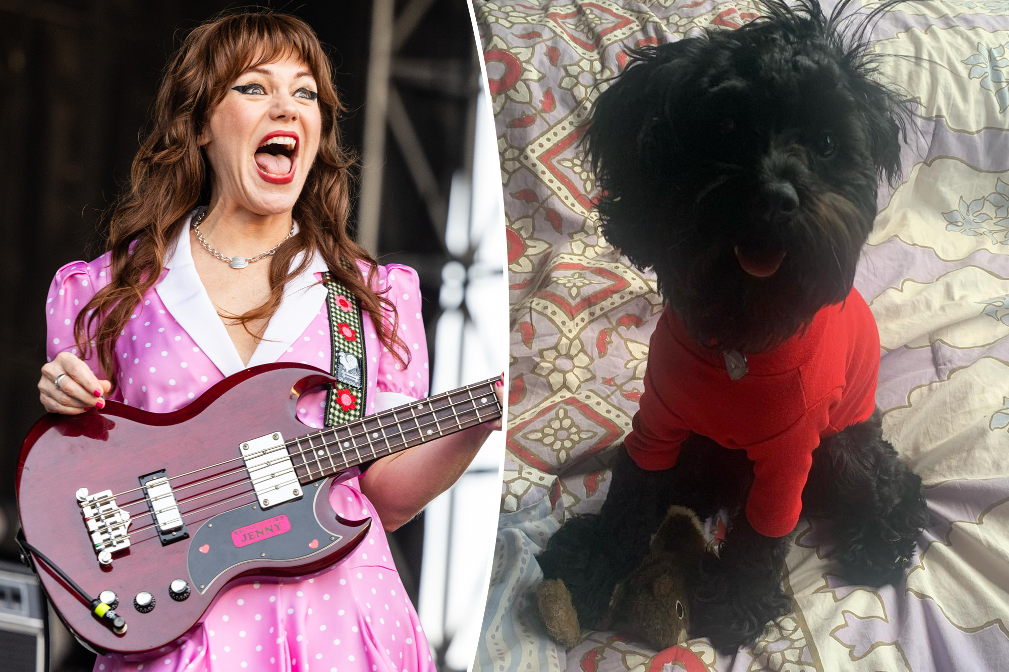 Singer Jenny Lewis celebrates her 50th birthday — by marrying her dog ...