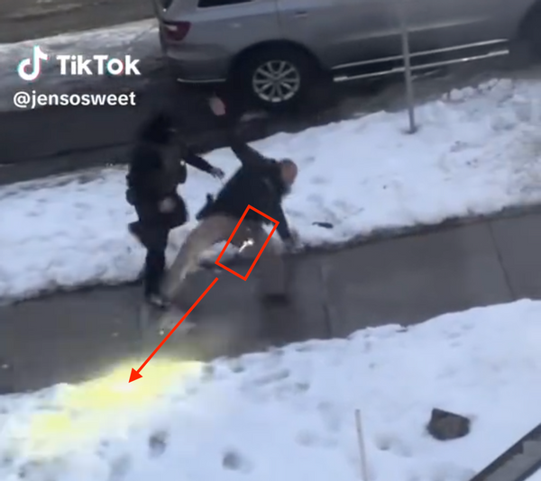 Inspecting video claiming to show ICE agent accidentally discharging ...