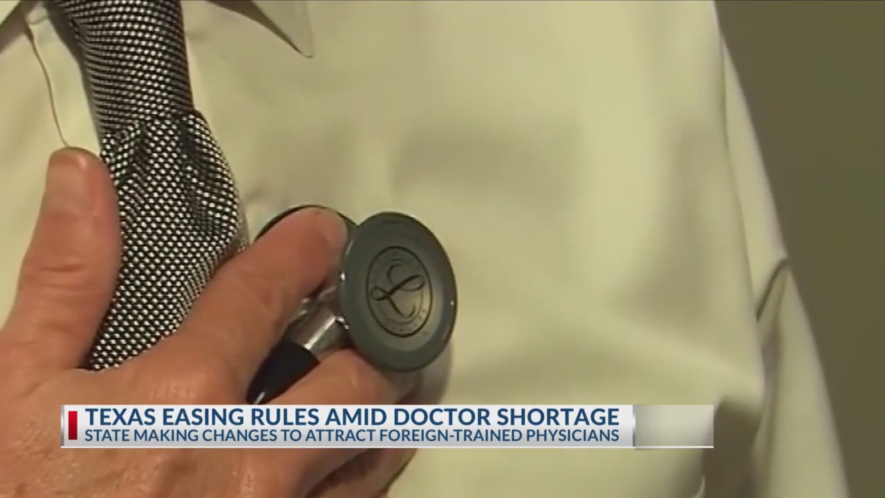 Texas eases rules for foreign-trained doctors