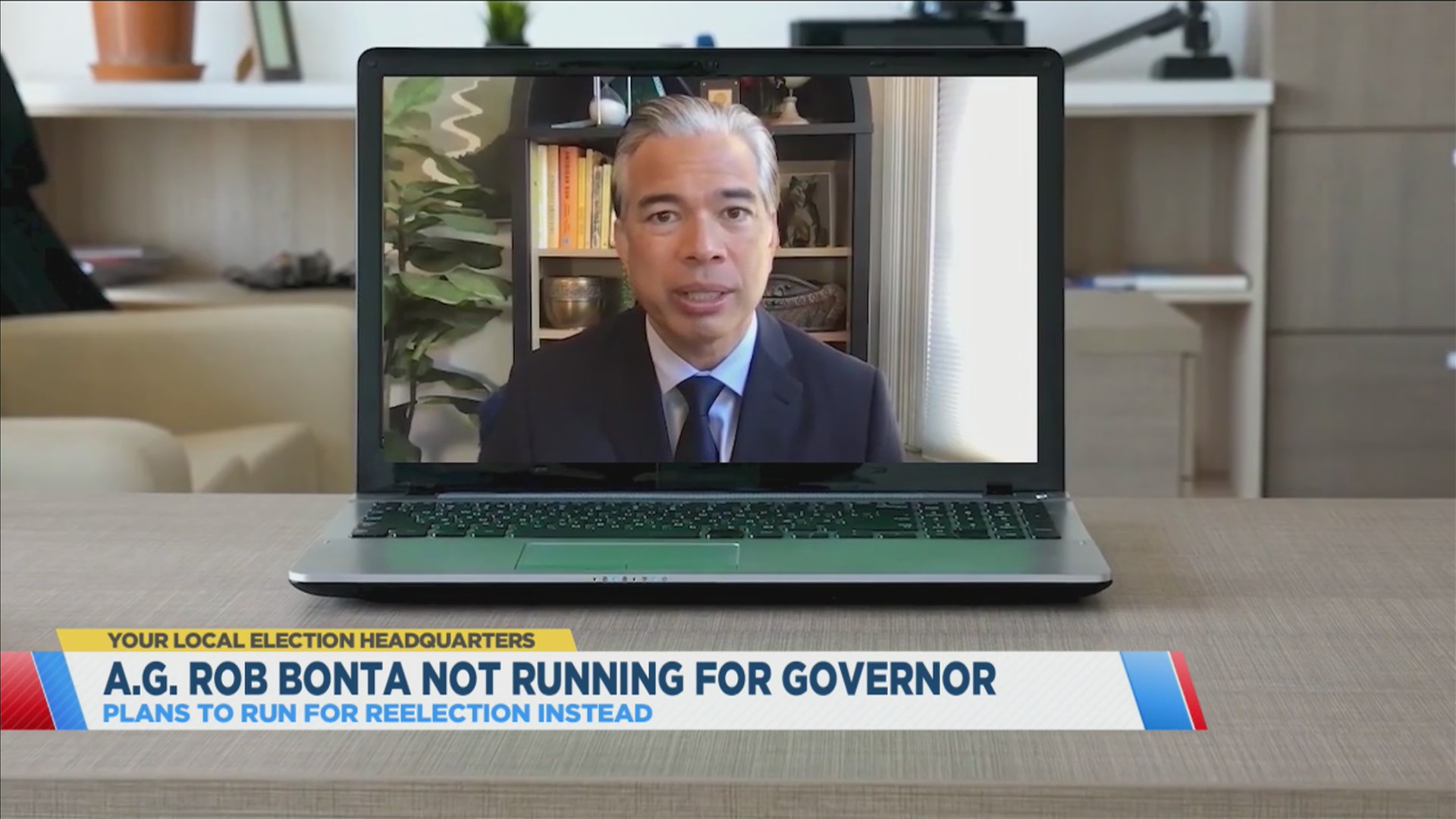 AG Rob Bonta decides against running for CA governor