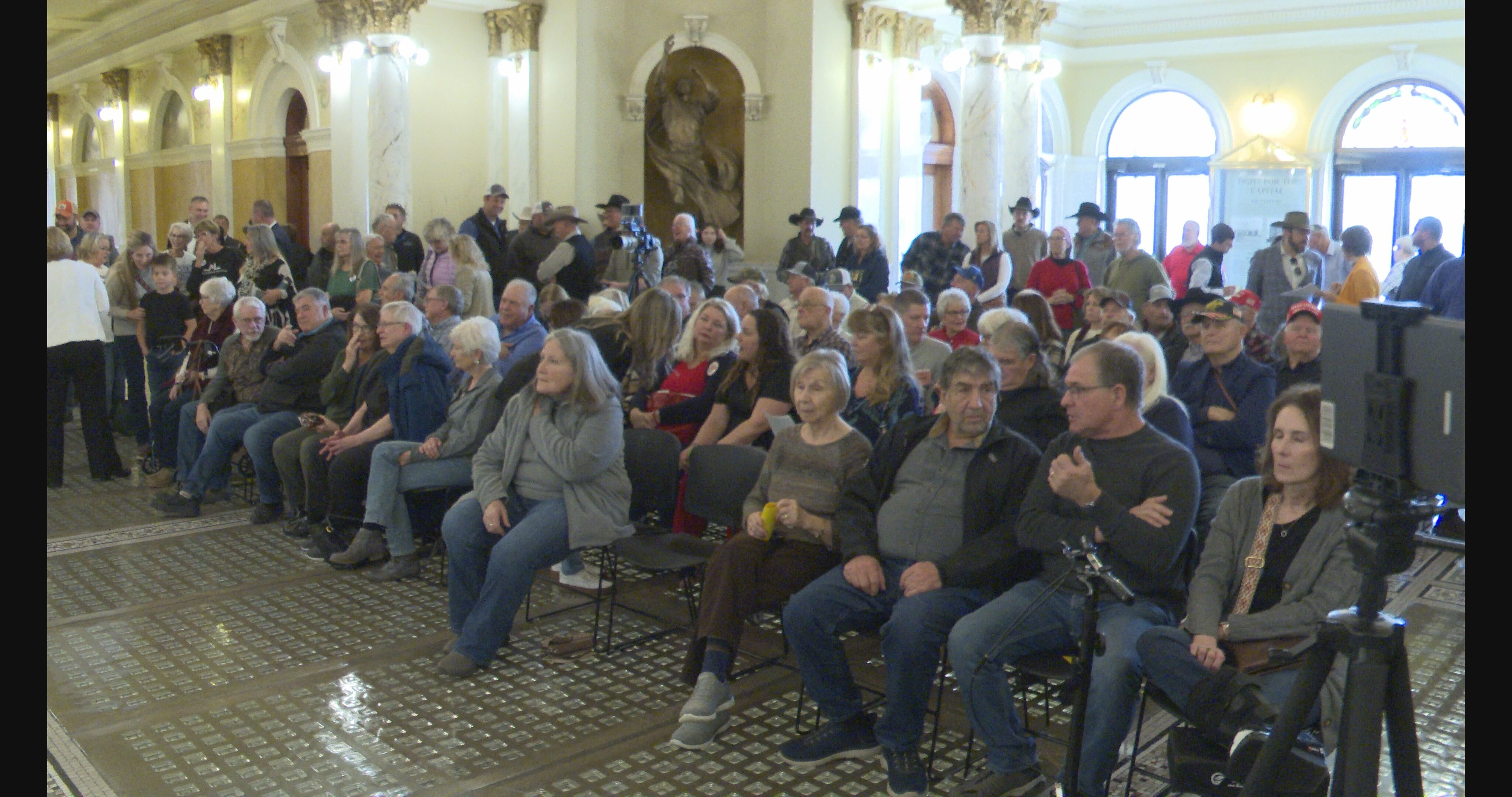 Property rights advocates rally at Capitol ahead of 2026 legislative ...