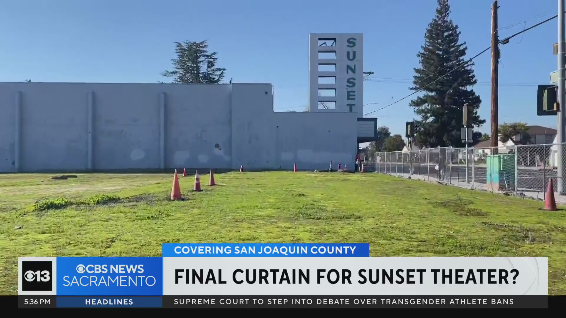 Lodi's Sunset Theater at risk of taking it final bow