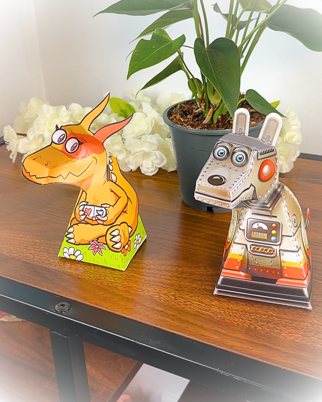 Make cool 3D paper animals for kids 🤖🖌️