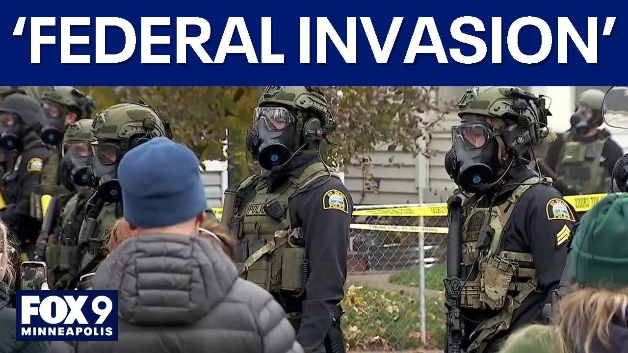 Minnesota files 'federal invasion' lawsuit