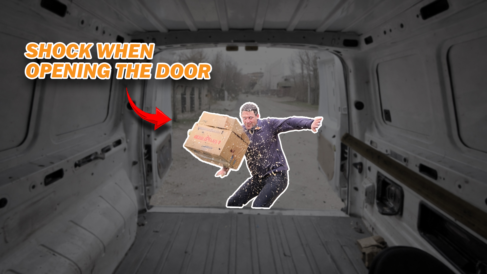 Highlight of a prank in a random situation