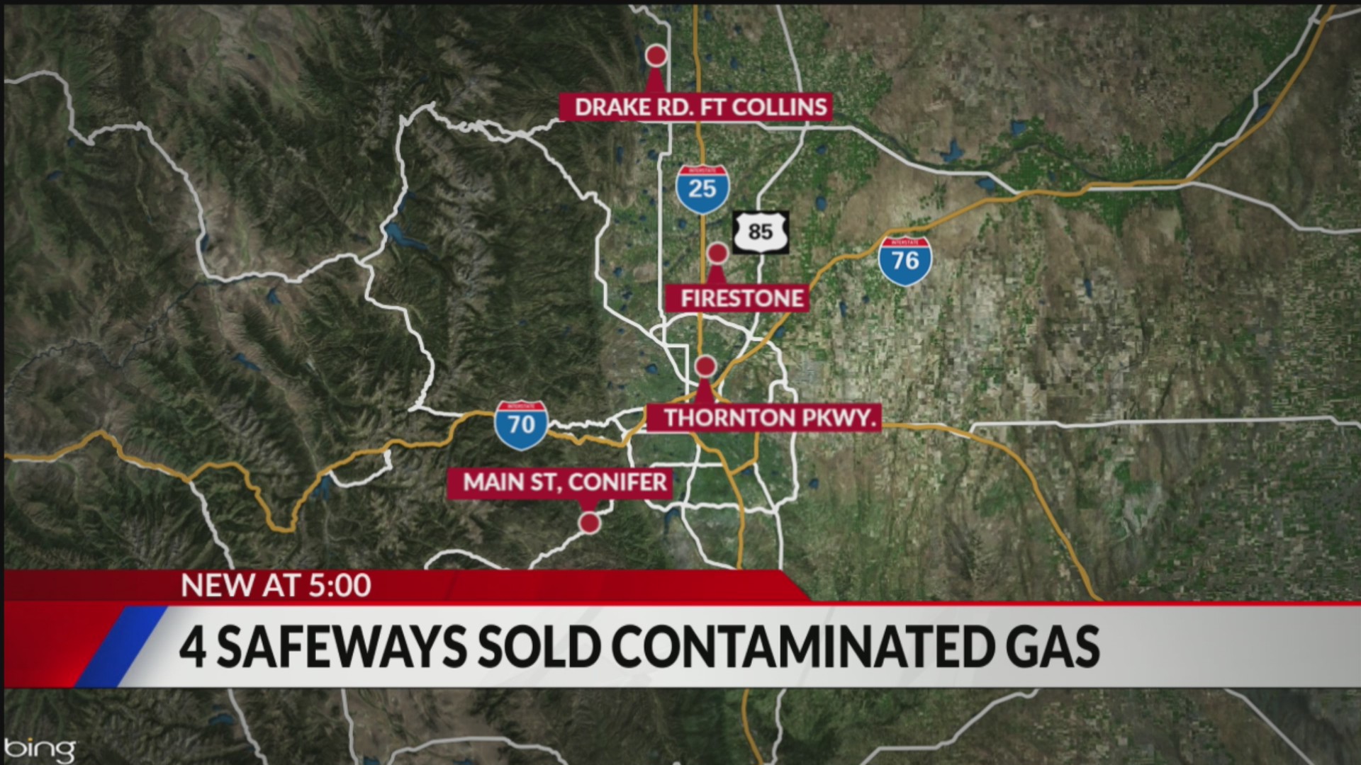 List of contaminated gas stations adds additional areas