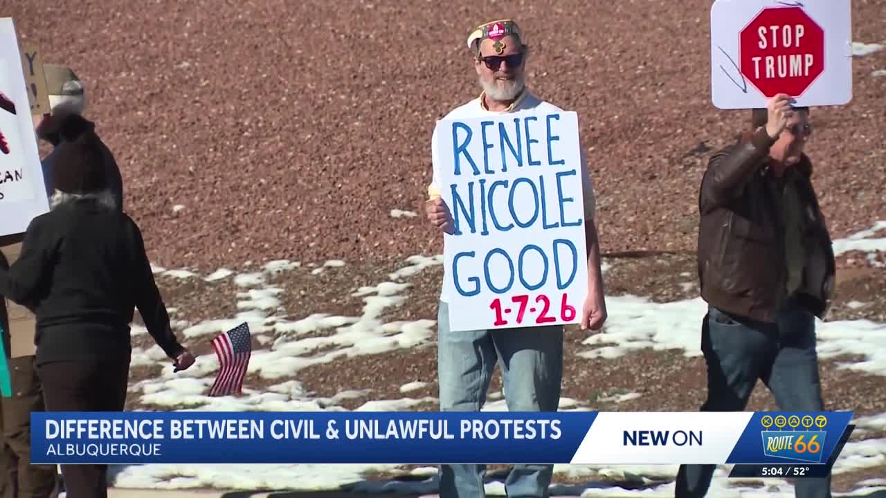 Protests in Albuquerque raise questions about legal boundaries
