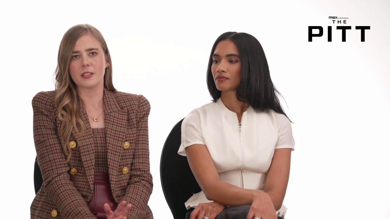 'The Pitt' stars Taylor Dearden & Patrick Ball break down Mel and ...