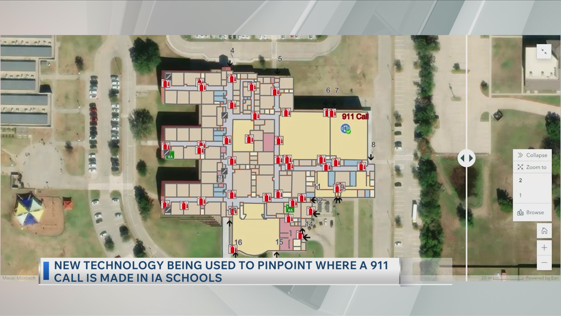 New technology being used to pinpoint where a 911 call is made in IA ...