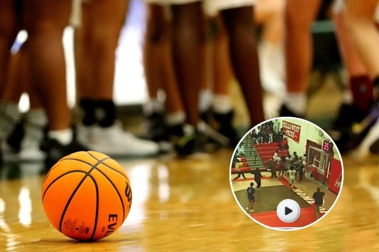 Video shows high school basketball brawl in Dix Hills that triggered ...