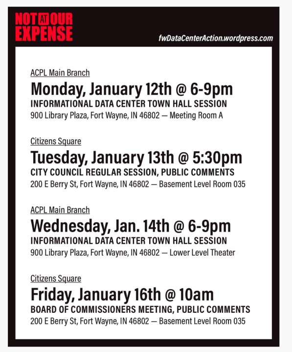 Despite Google saying it’s open, detractors oppose Fort Wayne data ...