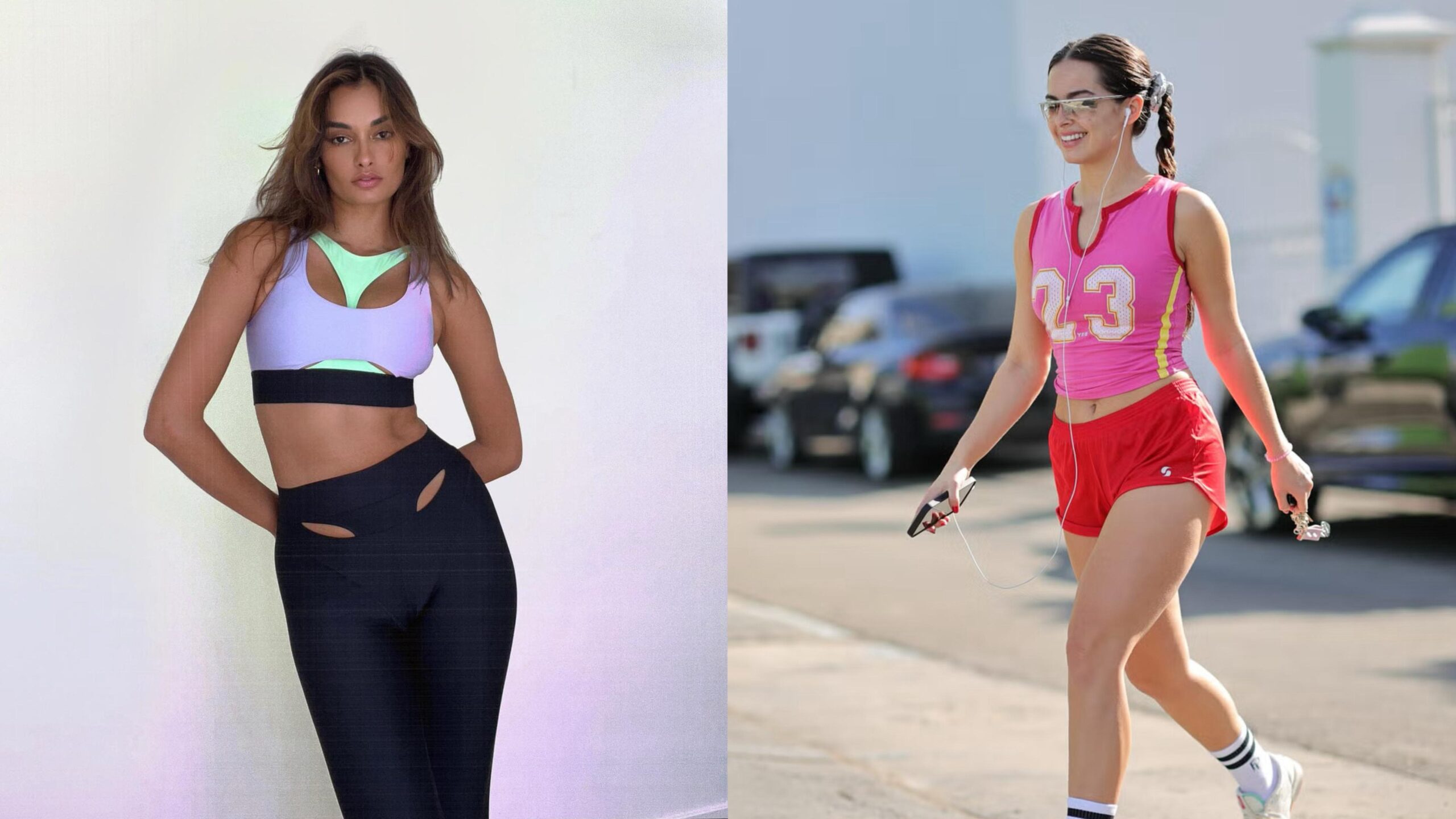 Active wear goes vintage