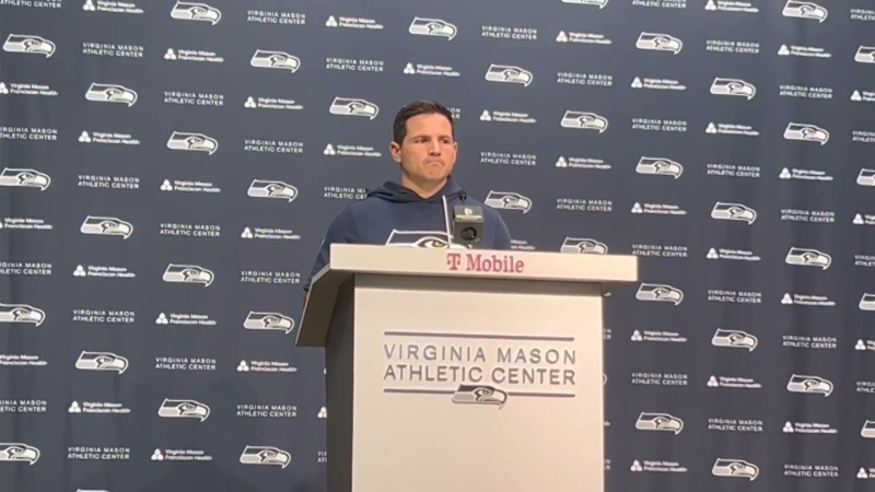 Mike Macdonald on oddity of Seahawks playing same team consecutive ...