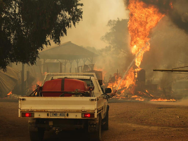 Dire warning as bushfires rip through state