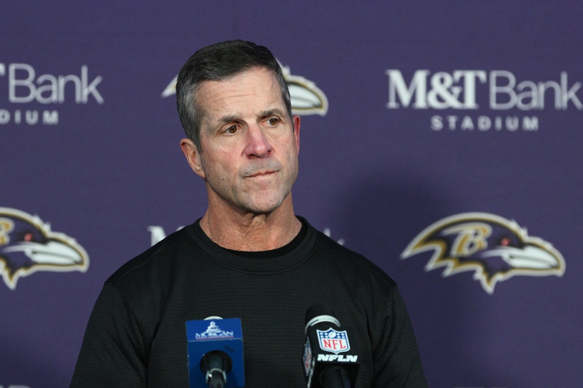 Falcons entrevistan al exentrenador de los Ravens, John Harbaugh, para ...
