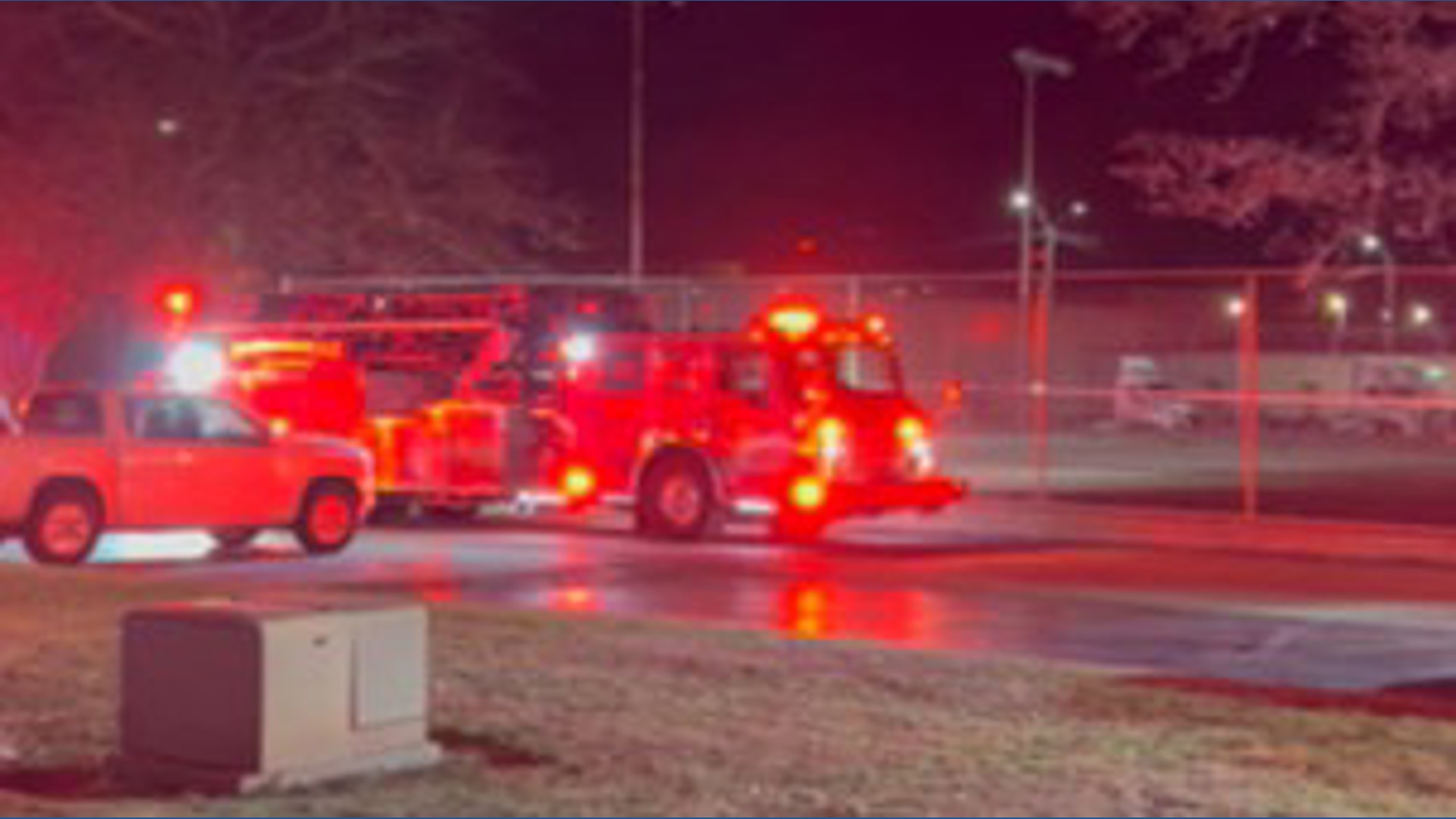Scene video: Apartment fire on Sparkman Drive | 1.12.26