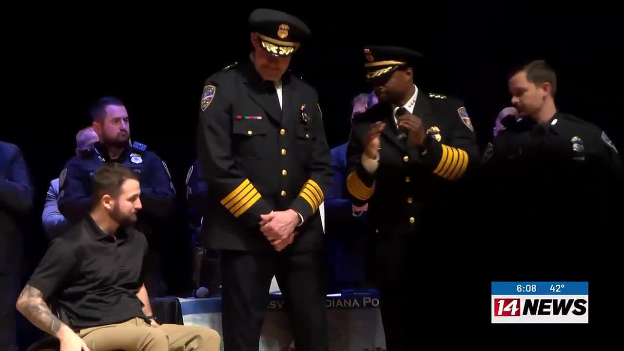 Ofc. Sam Taylor, other officers recognized and honored at awards ceremony