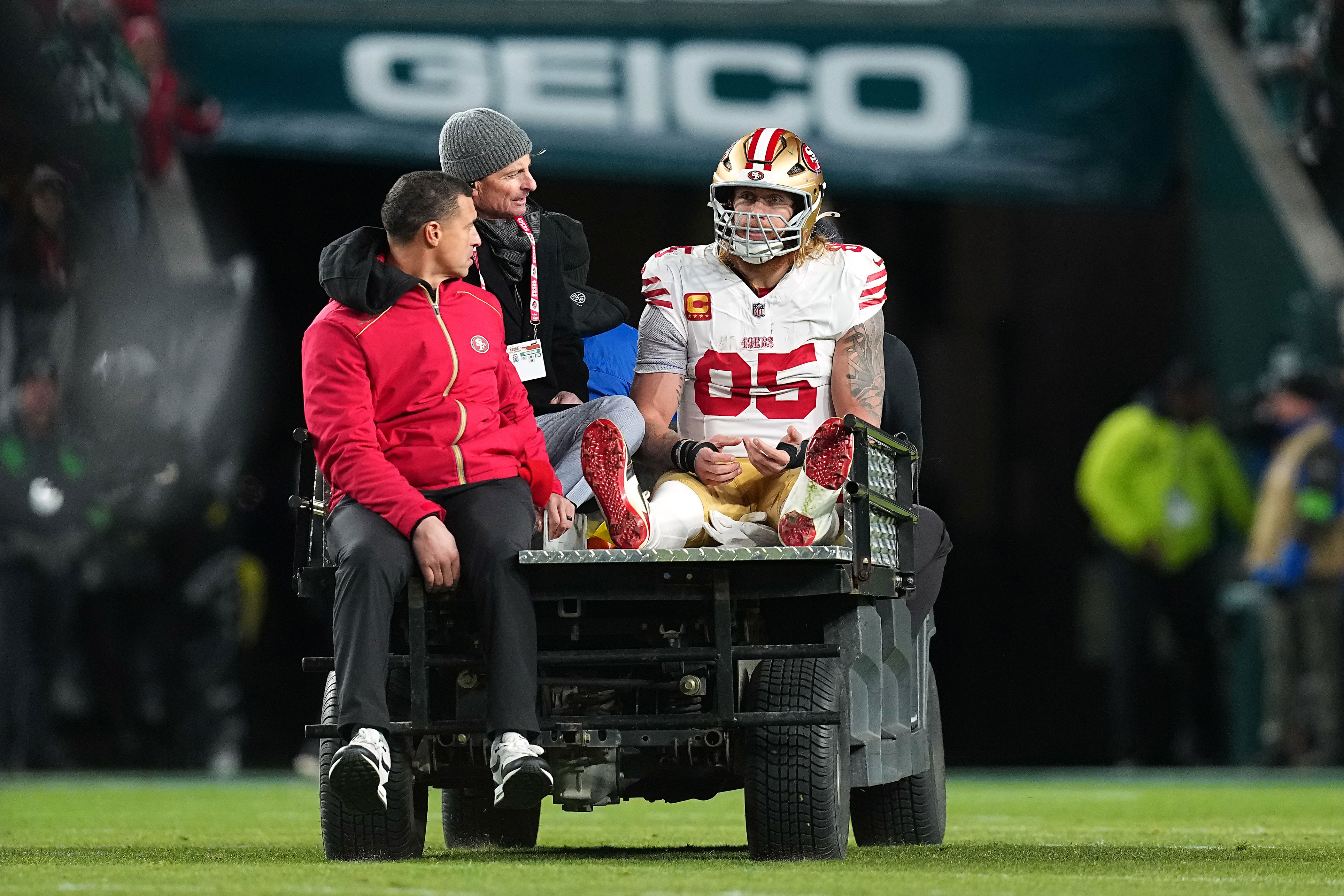 George Kittle breaks silence with 'heartbroken' message after brutal ...
