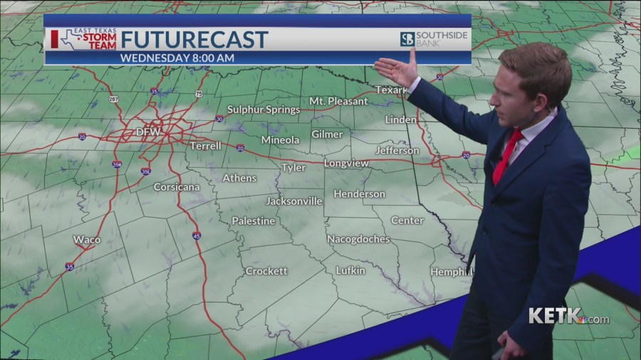Monday night forecast: Two cold fronts expected this week